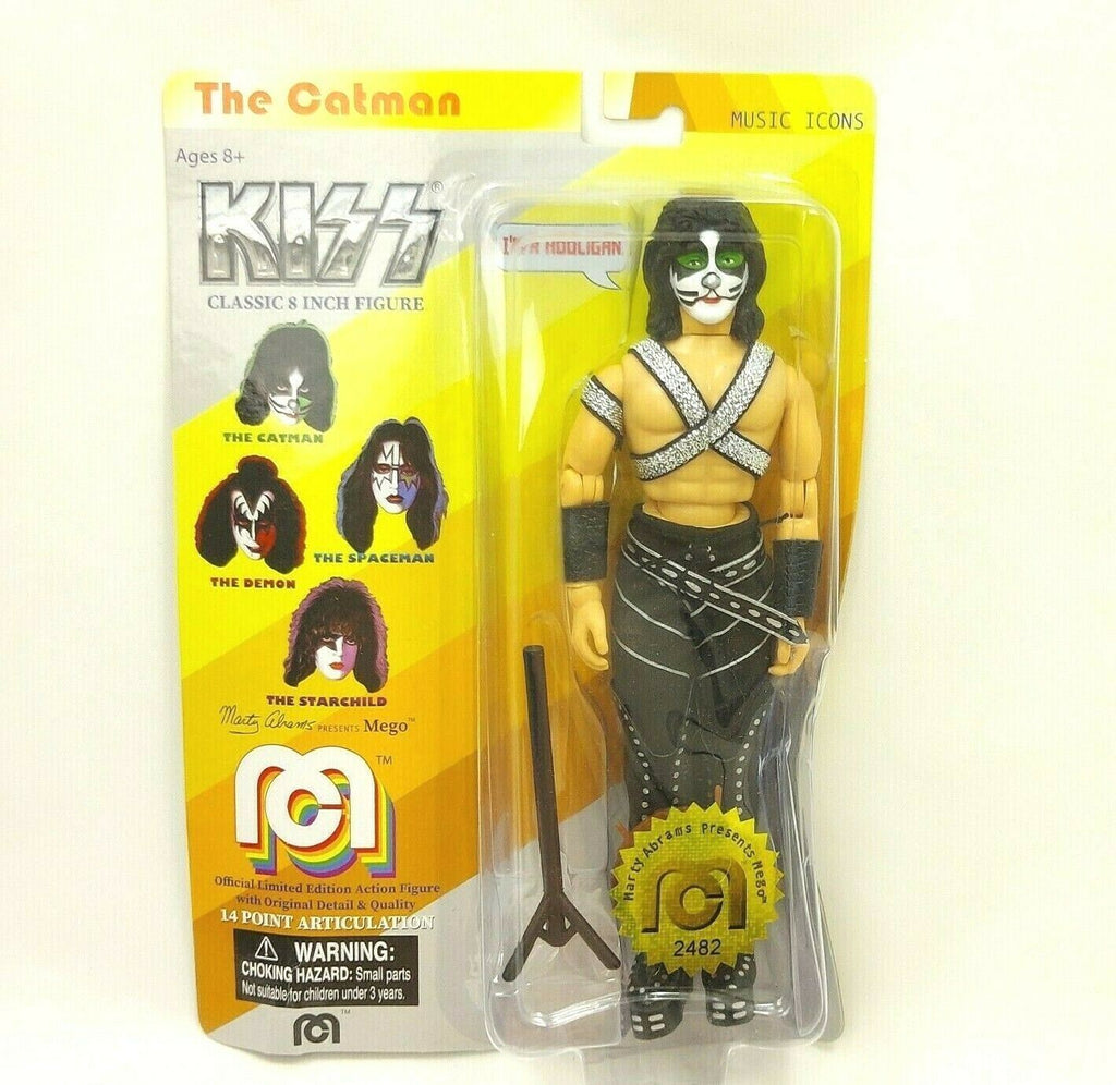KISS Classic 8 Inch Figure The Catman Music Icons Action Figure Collec ...