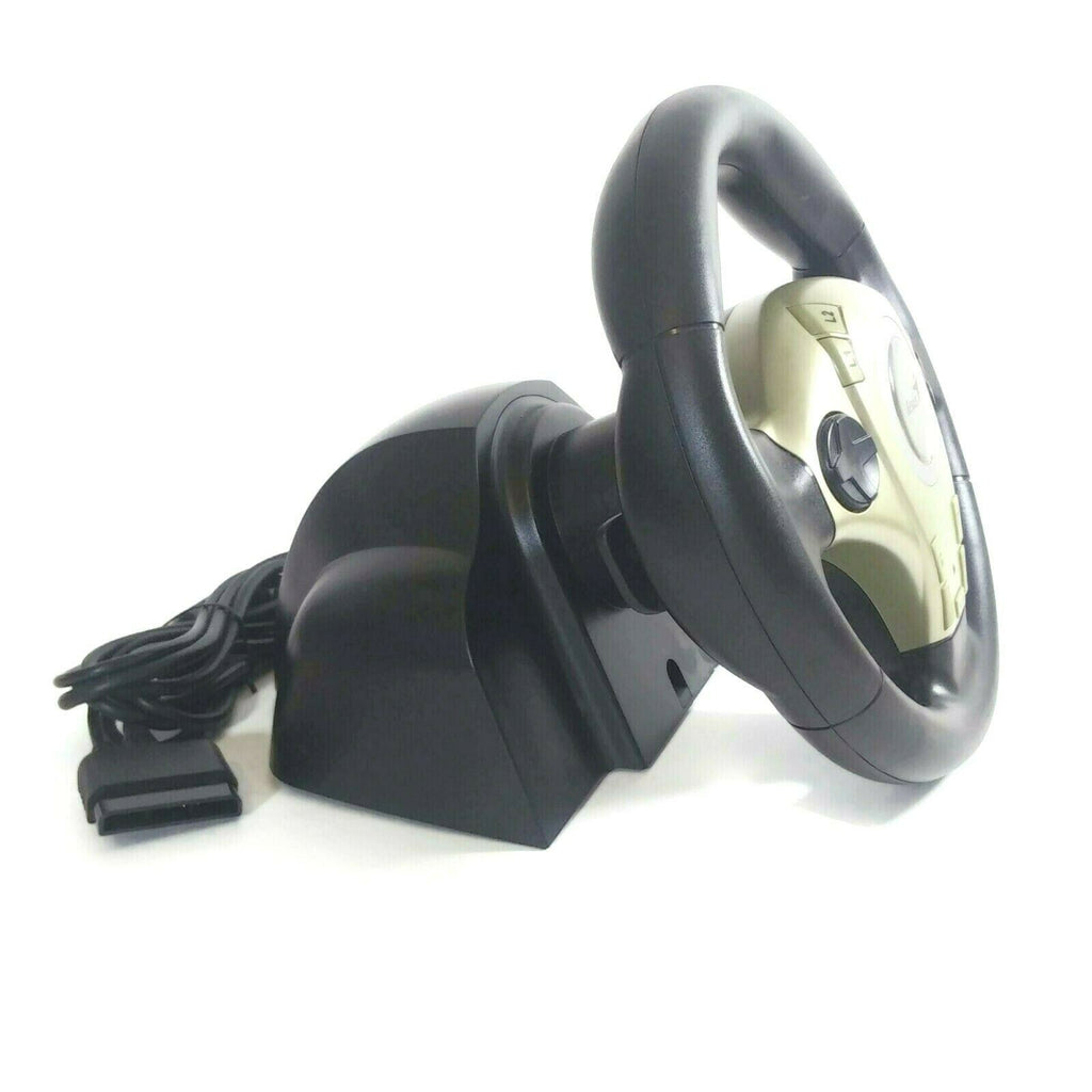 Genius TwinWheel F1 Vibration Feedback F1 Racing Wheel for PS2 and PC ...