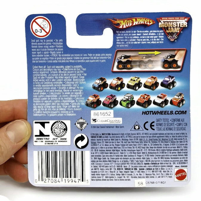 Hot Wheels Monster Jam Speed Demons Collectible Red Virginia Giant Col ...