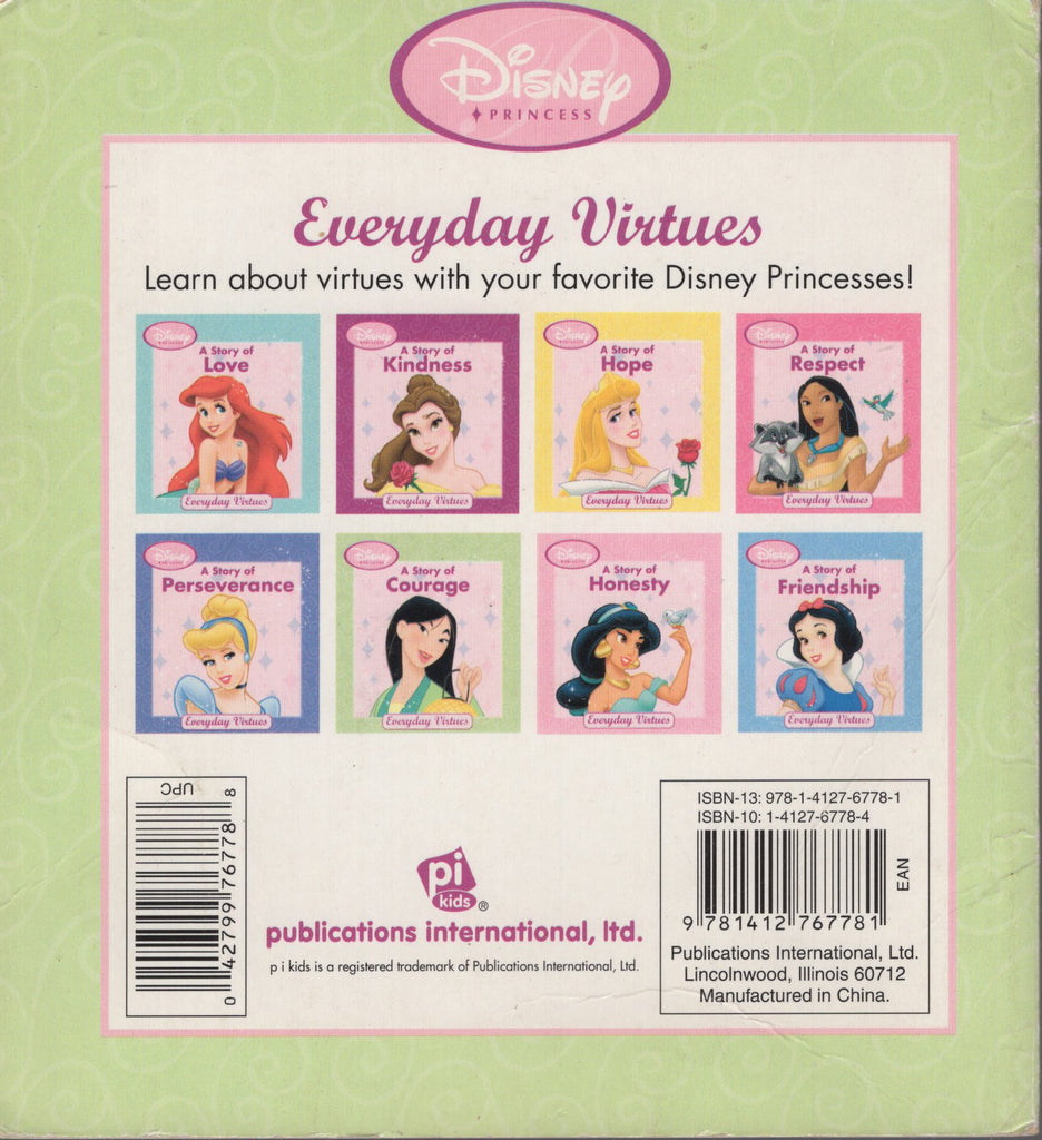 Disney Princess: A Story of Courage (Everyday Virtues) by Amy Adair ...