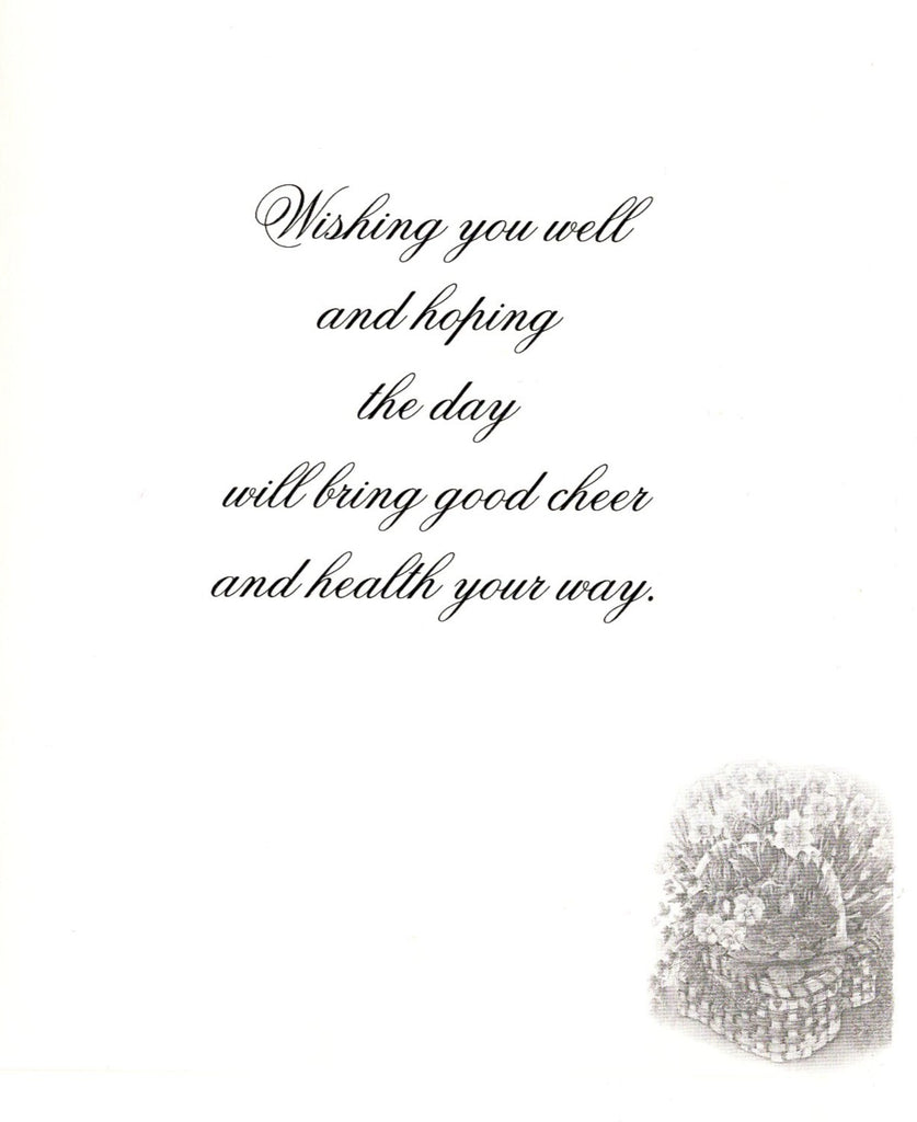Well Wishes Health Blessings Greeting Card – Marvelous Memories
